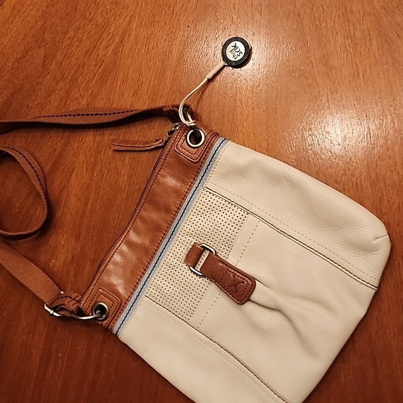 The Sak | Bags | The Sak Kendra Crossbody Clean And And Light Blue Trim ...